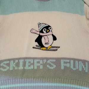 Jamie Scott | Sweaters | Vintage Jamie Scott Women Medium Skiers Fun ...